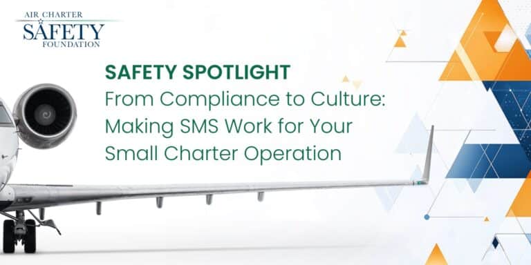 Safety Spotlight: From Compliance to Culture – Making SMS Work for Your ...